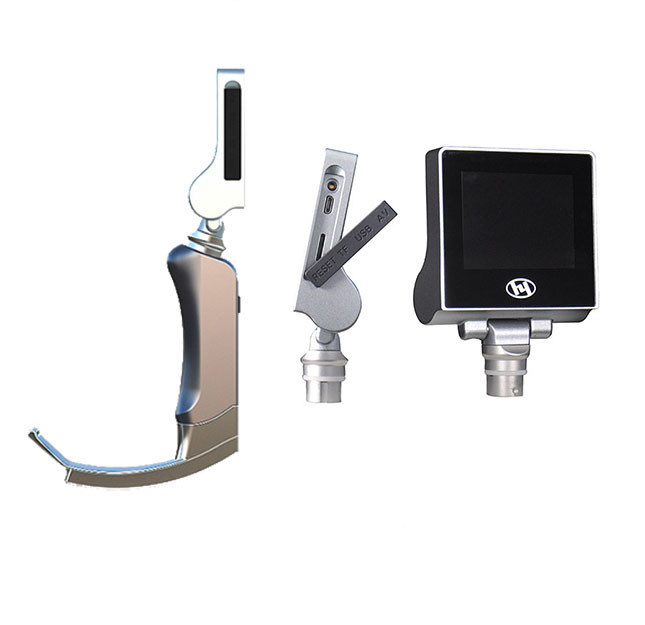 2 Million Pixel Rigid Video Laryngoscope With 5 Sizes Mac Miller Blades