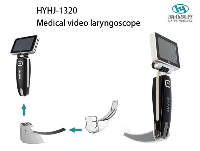 Handled Type 3.0 Inch Display Visual Laryngoscope for ICU Emergency ...